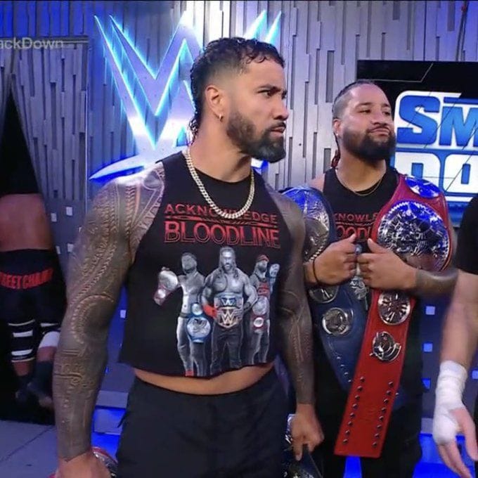 WWE Twitter humbles Jey Uso after top champion picked Sami Zayn over ...