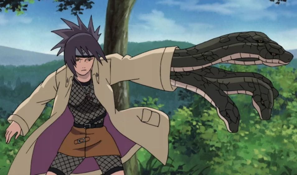 Anko Mitarashi in Naruto