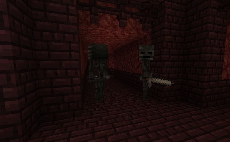 Wither Skeleton Skull in Minecraft