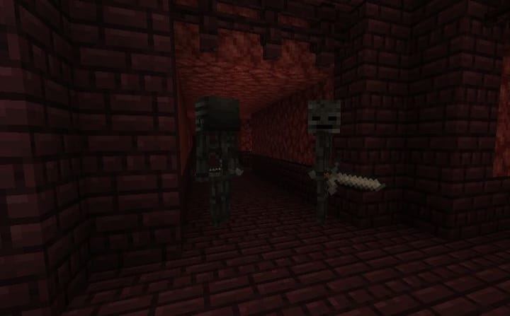 Wither Skeleton Skull in Minecraft