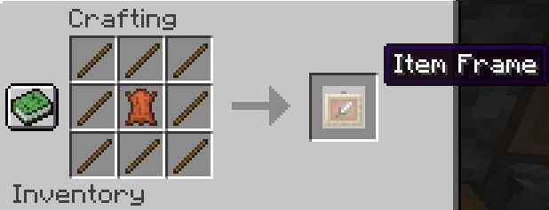 Item Frame‌ in Minecraft