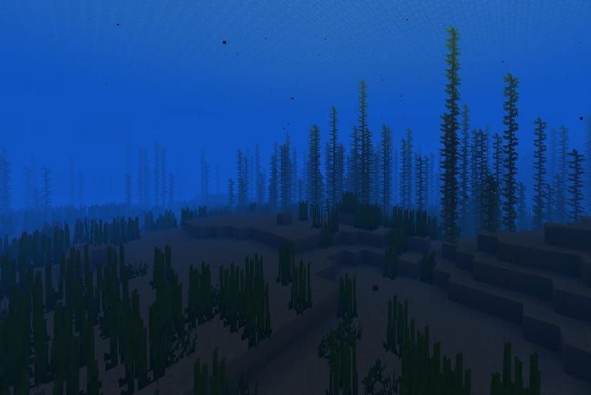Deep Lukewarm Ocean in Minecraft