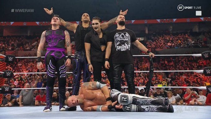 Rhea Ripley reacts to the news of Edge’s injury following RAW