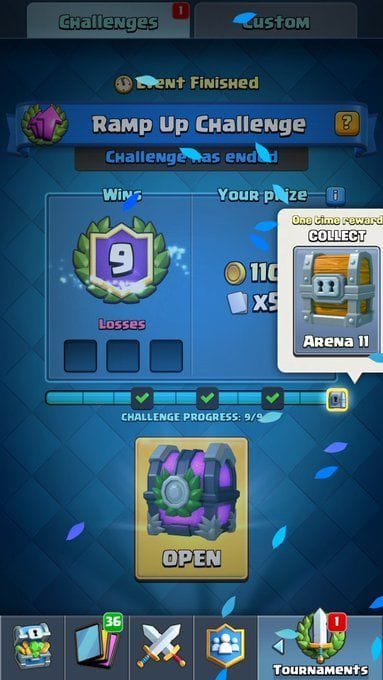 Latest Ramp Up Challenge in Clash Royale: Rewards and More