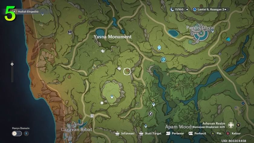 All 8 Genshin Impact Seed mirror locations with Hidden Aranara