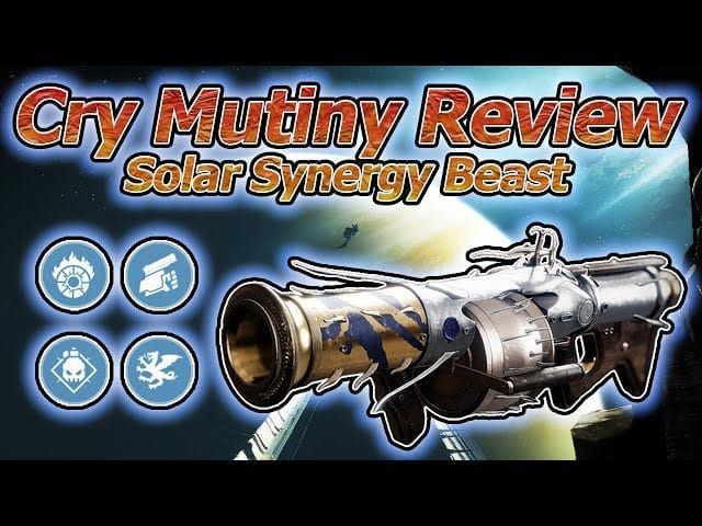 How to get the Cry Mutiny Legendary Grenade Launcher in Destiny 2 ...