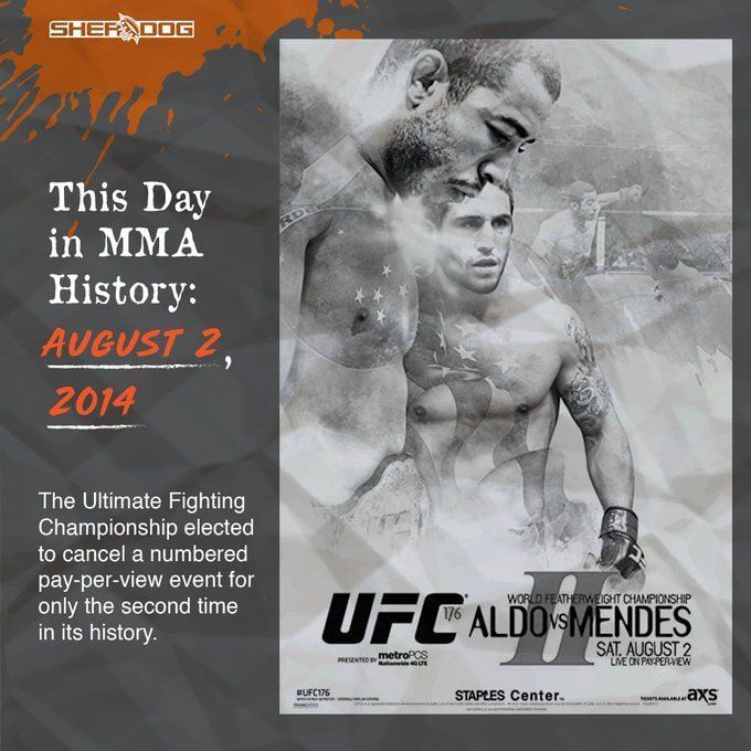 UFC fight cards ruined by a fighter