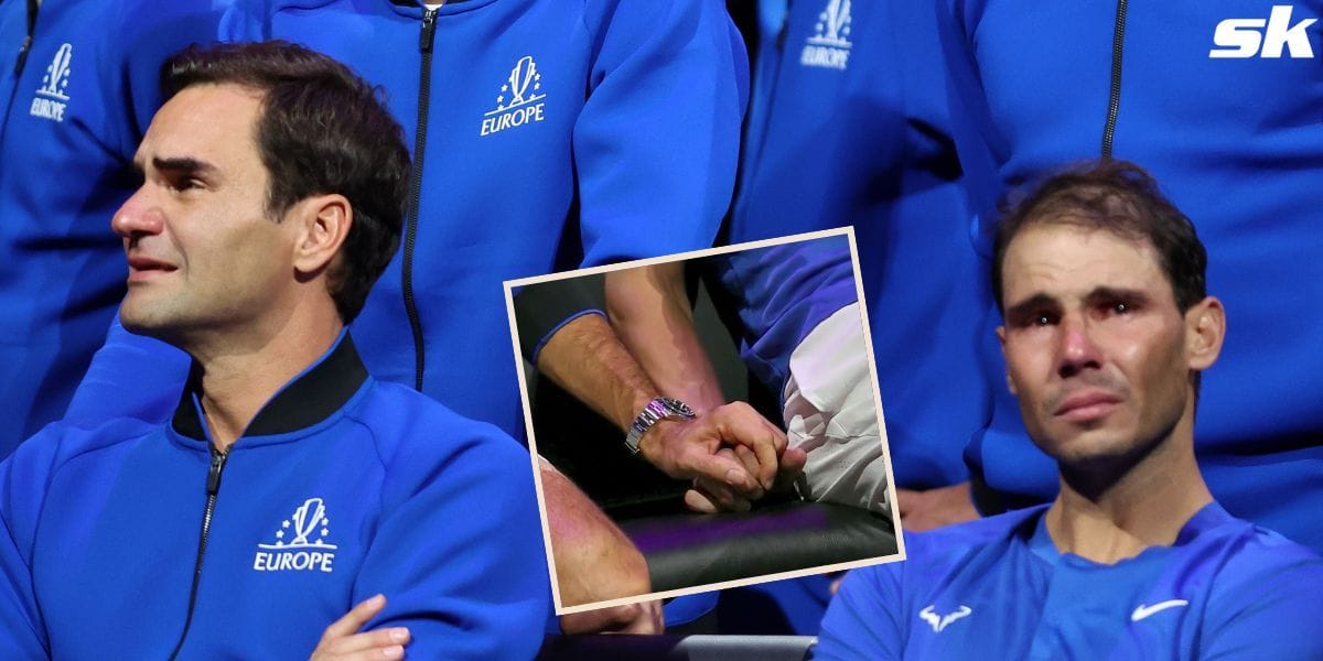 How the iconic picture of Roger Federer and Rafael Nadal at Laver Cup ...