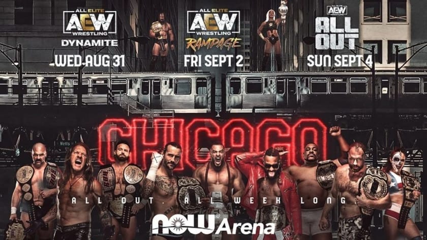 The latest updated AEW All Out 2022 match card