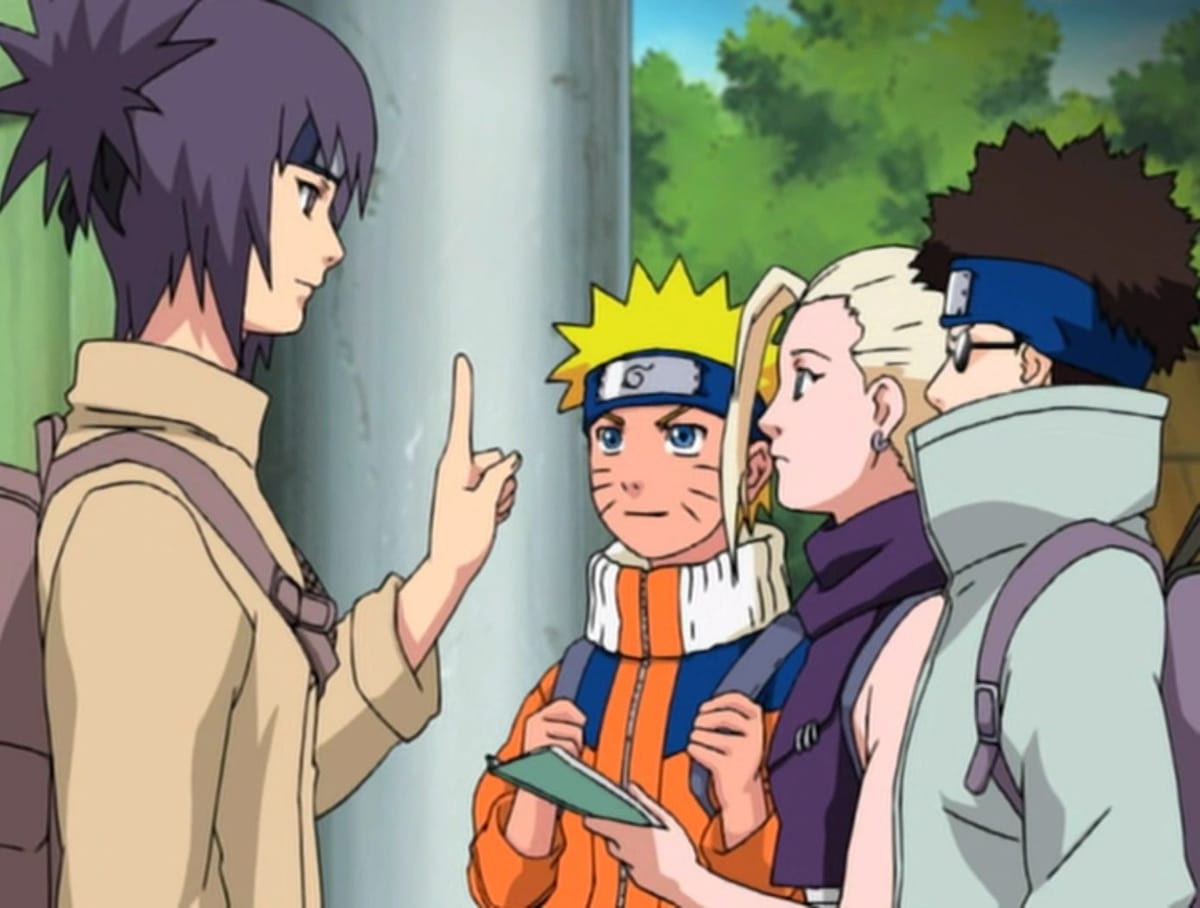 Anko Mitarashi in Naruto