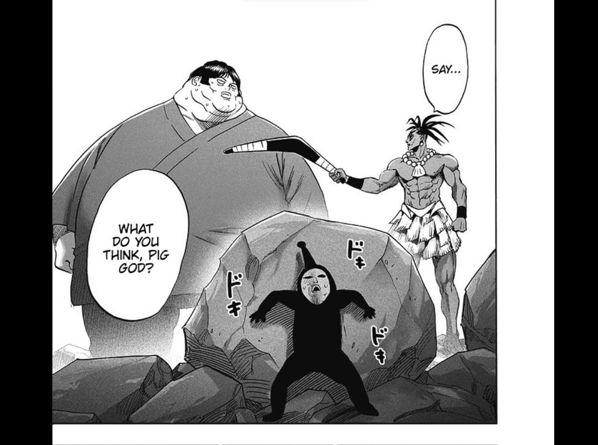 One Punch Man Chapter 171 introduces a person of color only to take him ...
