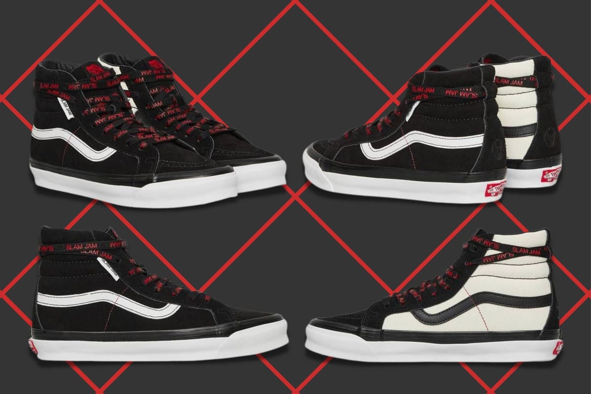 Where to buy Slam Jam x Vans Sk8-Hi shoes? Release date and more ...