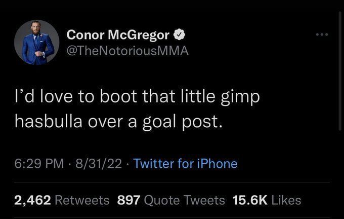 Fans hilariously troll Conor McGregor for talking trash to Hasbulla in ...