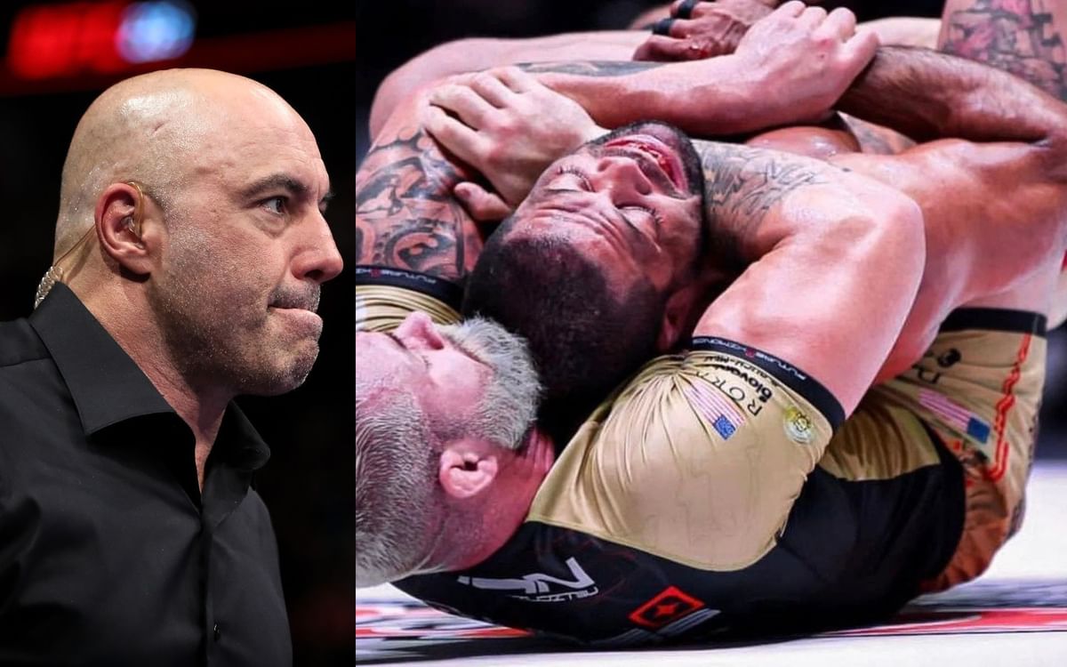 "It's a one-armed rear naked strangle" - Joe Rogan breaks down Gordon ...