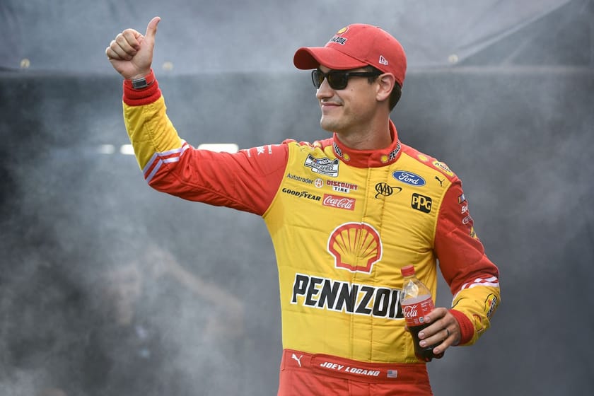 Guess what Joey Logano drives to get his groceries? A 700-hp beast!