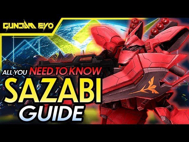 Gundam Evolution guide: Sazabi's stats, abilities, gameplay, and more