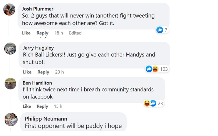 "Rich Ball Lickers!! Just go give each other Handys and shut up ...