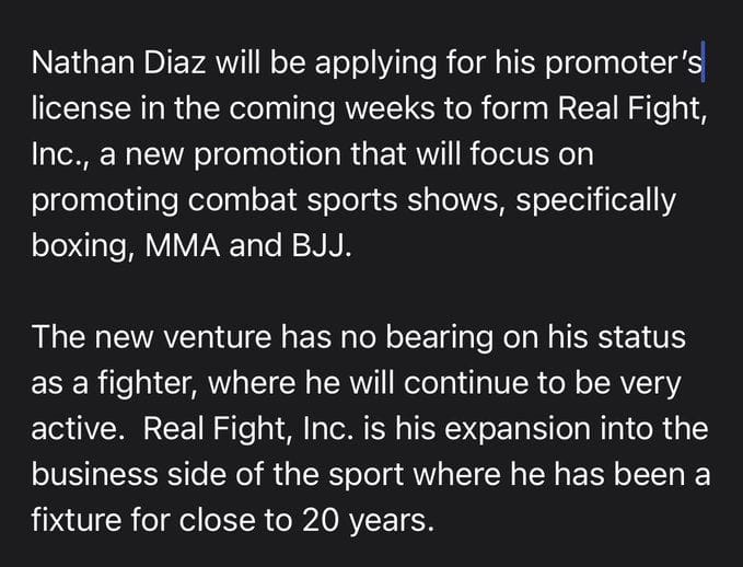 "This isn't as easy as it looks" - Dana White wishes Nate Diaz luck for ...