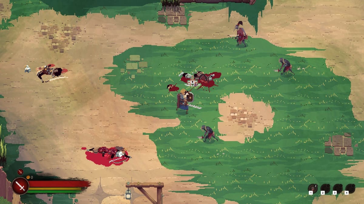 No Place For Bravery review: A 2D top-down action RPG with no Thorns ...