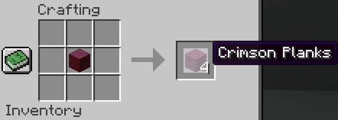 Crimson Stem Block in Minecraft