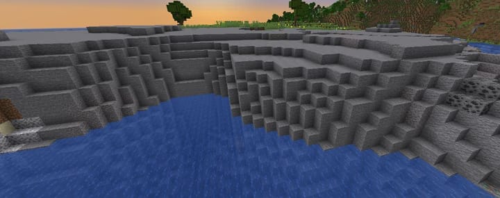 Beach in Minecraft