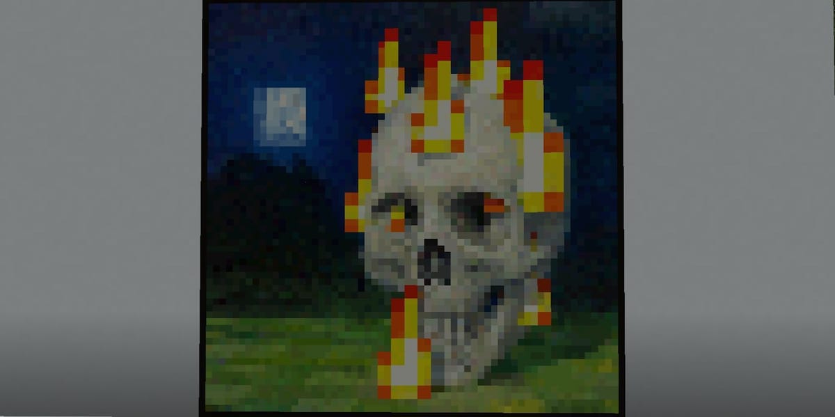 Who is Painting in Minecraft?