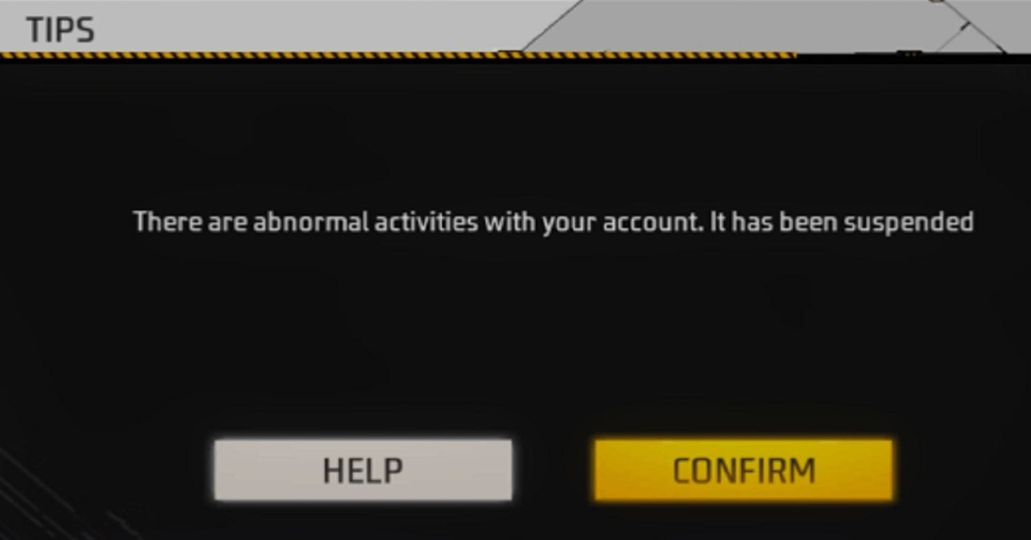 What is 'There are abnormal activities with your account' error in Free ...