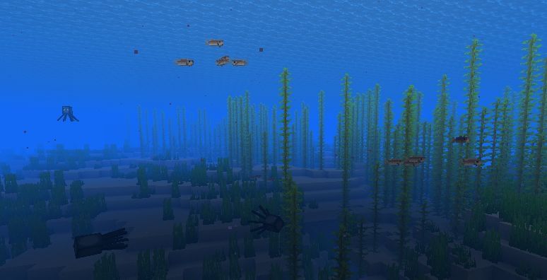 Deep Lukewarm Ocean in Minecraft