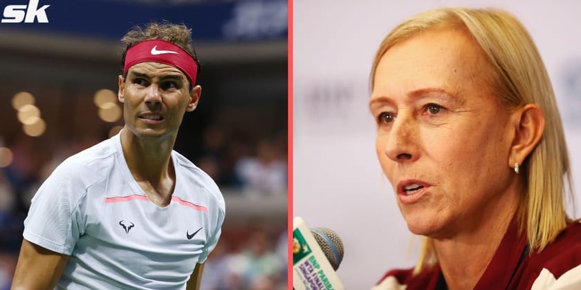 "I love Rafa, and what’s not to love" - Martina Navratilova hits back ...