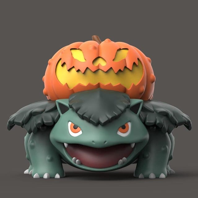 "Halloween Bulbasaur Evolution!": Pokemon fan share their art on the ...