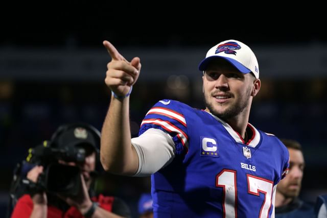 Josh Allen is proud of his father for singing the national anthem