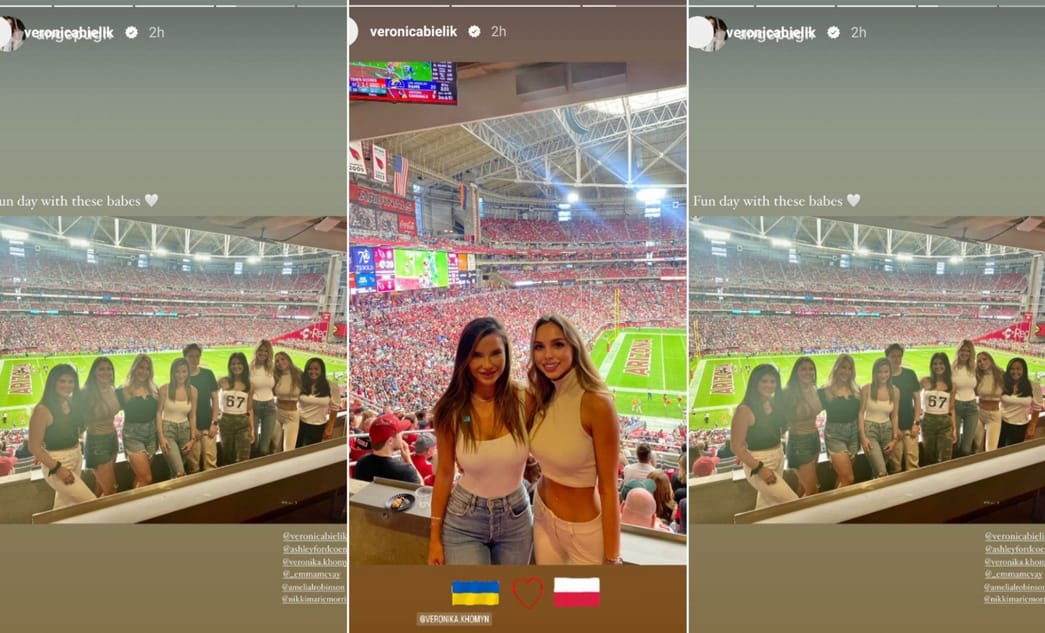 Sean McVay’s wife Veronika Khomyn spotted dining out with Kliff ...