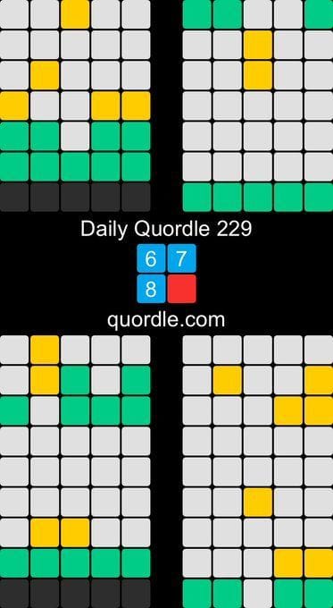 Quordle #230 hints and answers for today: Sunday, September 11