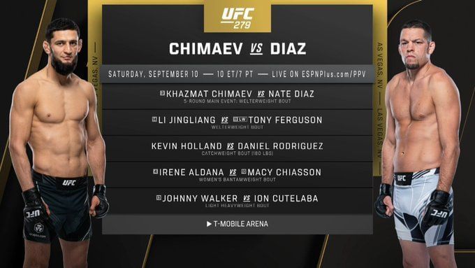 When did Nate Diaz last win in the UFC and whom did he beat?