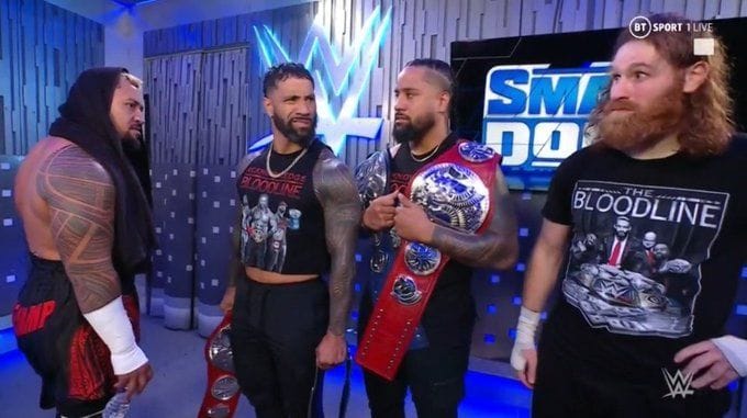 WWE Twitter humbles Jey Uso after top champion picked Sami Zayn over ...