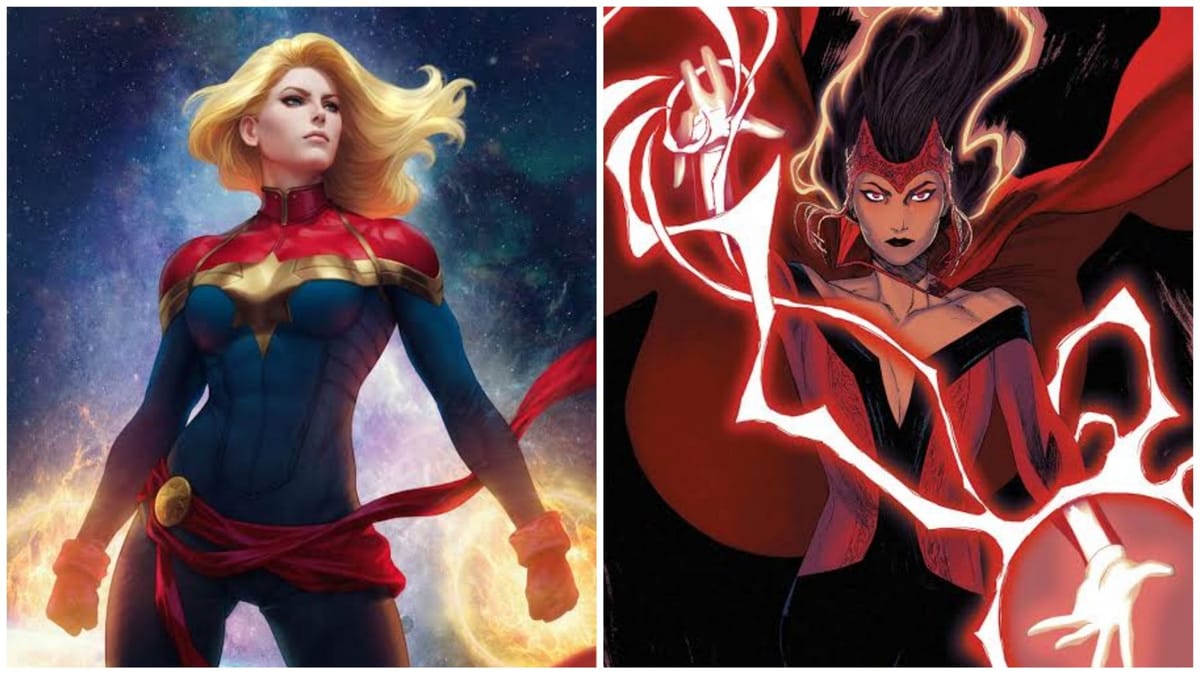 Captain Marvel vs Scarlet Witch: Who would win in a fight?