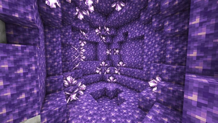 5 best Minecraft build ideas using amethyst