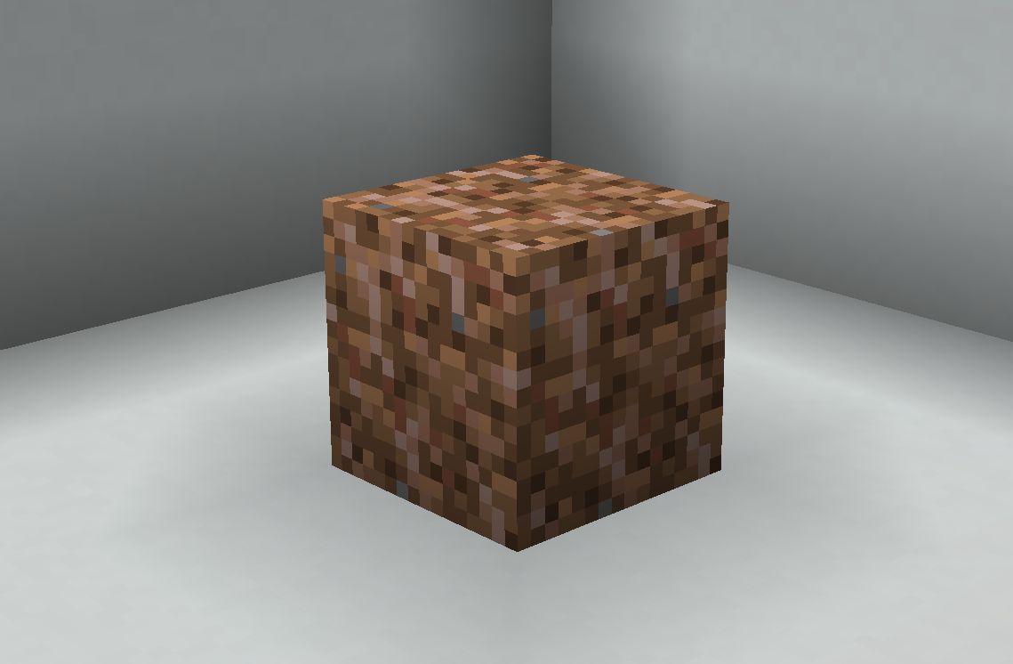 Rooted Dirt in Minecraft