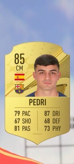 FIFA 23 community reacts to Pedri having a higher overall than Federico ...