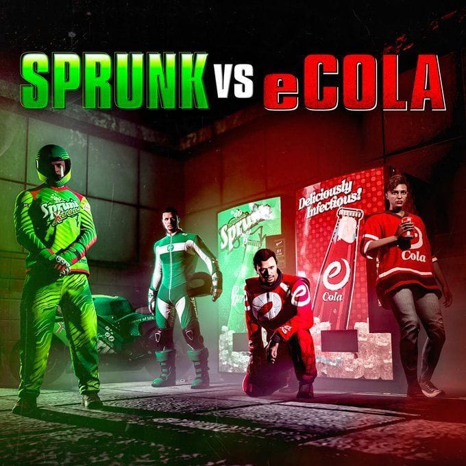 eCola take surprise lead in GTA Online Cola War despite Sprunk having ...