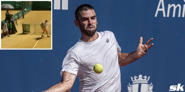 Watch: 10-minute bathroom break by American tennis player leads to bizarre disqualification