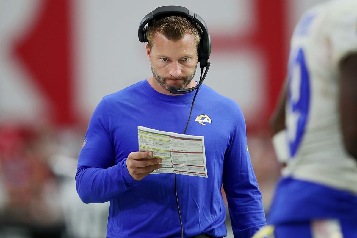 Sean McVay’s wife Veronika Khomyn spotted dining out with Kliff ...