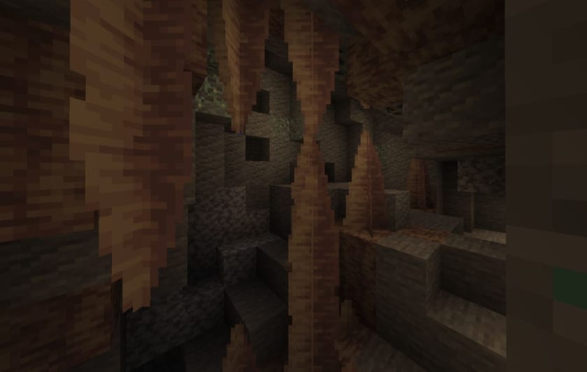 Dripstone Caves in Minecraft