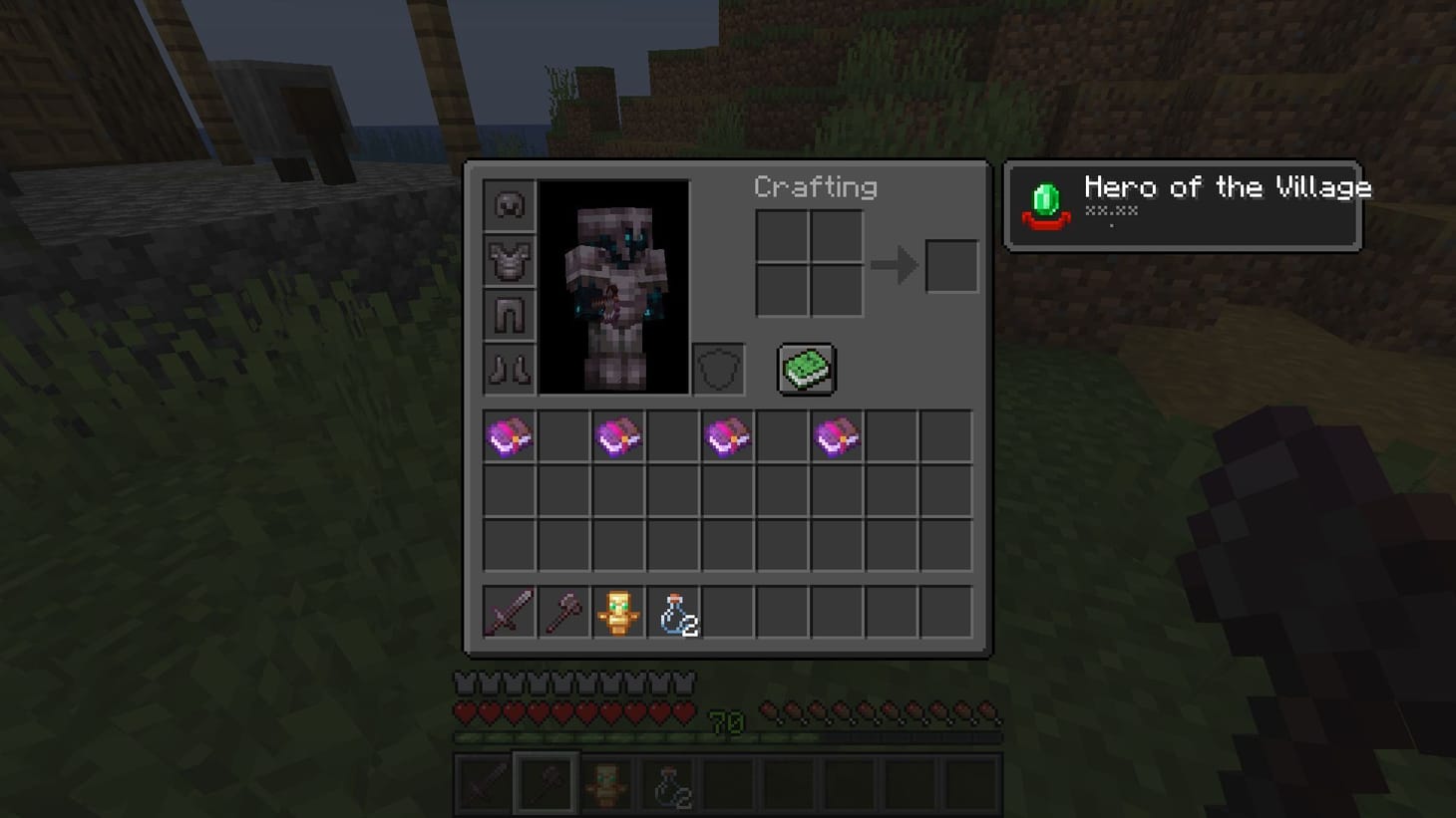 How does a pillager raid work in Minecraft?