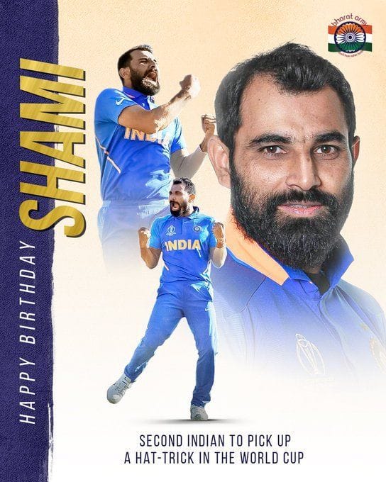 “Keep knocking 'em over, Lala!” - Twitterati wish Mohammad Shami as ...