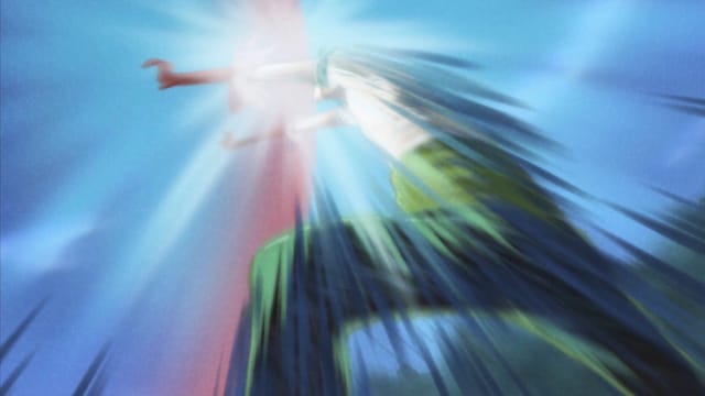 What episode does Zoro take Luffy's pain?