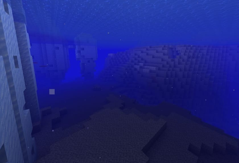 Frozen Ocean in Minecraft
