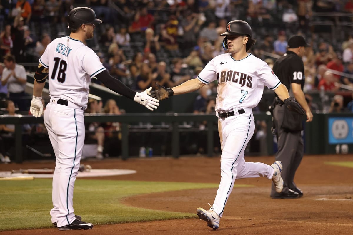 WATCH: Arizona Diamondbacks rookie Corbin Carroll shows off his blazing ...