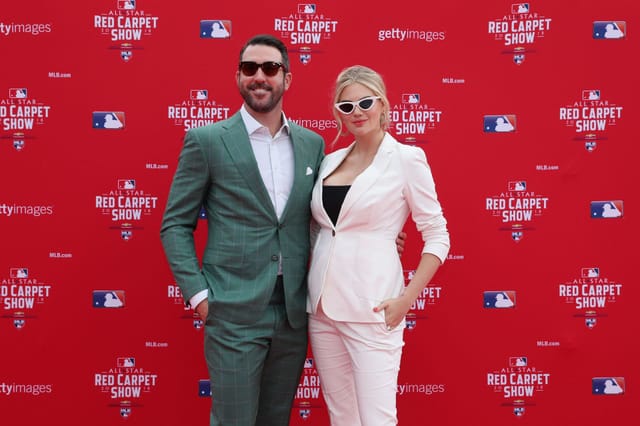 "Your wedding is so pretty, wish you were here" - Houston Astros' Justin Verlander and his ...