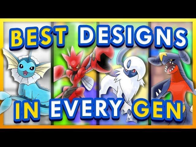 Ranking 10 Pokemon with the most unique designs of all time